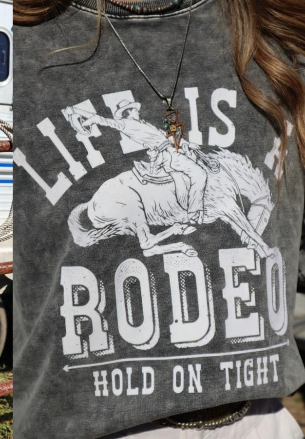 Life Is A Rodeo Crew – Addictive Apparel