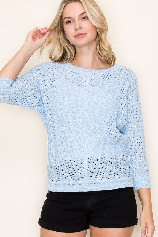 Chambray Sweater – Addictive Apparel